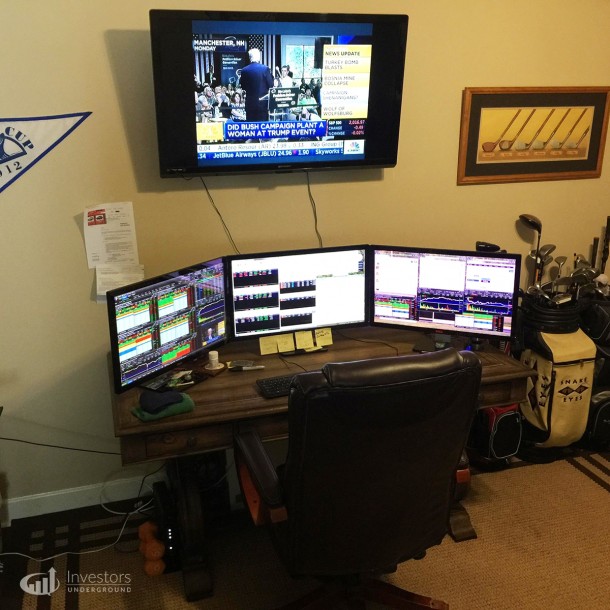 Trading Desks and Monitors from 24 Top Traders