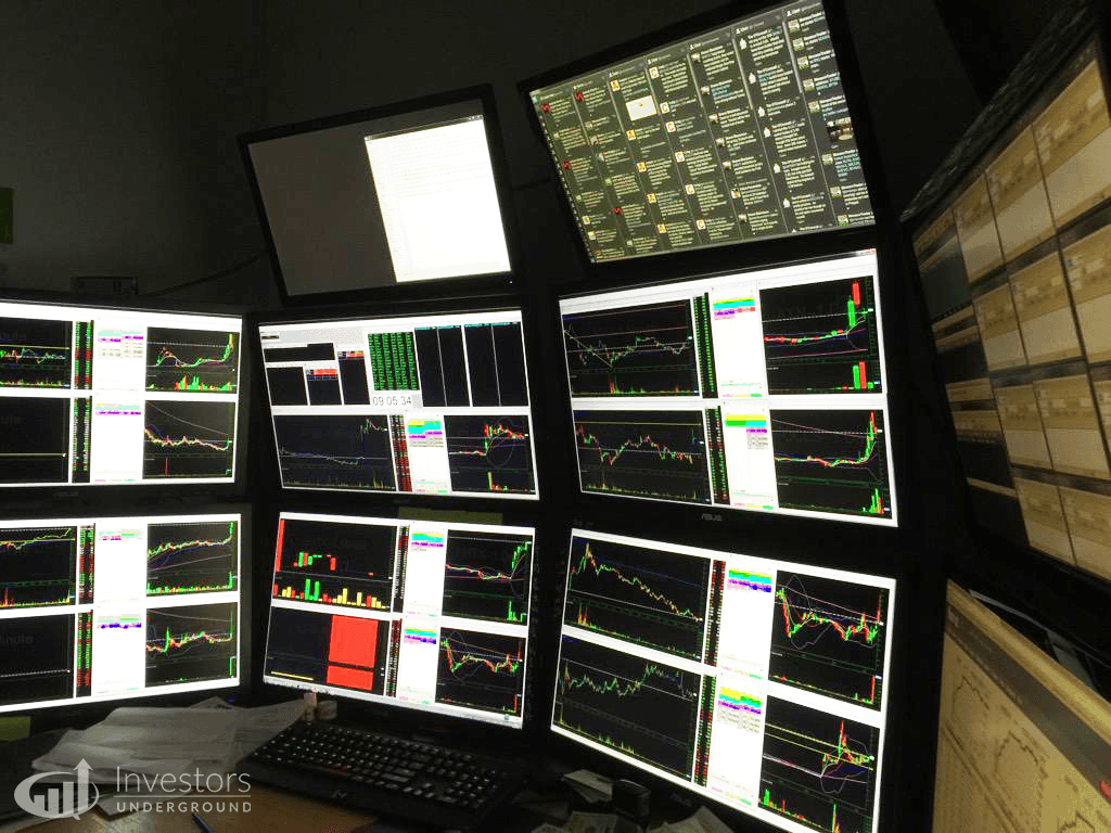 Trading Desks and Monitors from 24 Top Traders