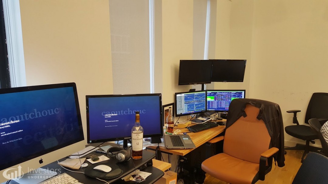Trading Desks and Monitors from 24 Top Traders